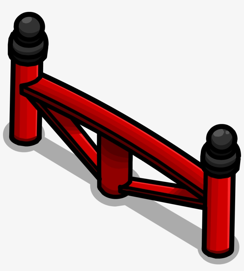 Red Bridge Railing Sprite 001 - Bridge - 1932x2055 PNG Download - PNGkit