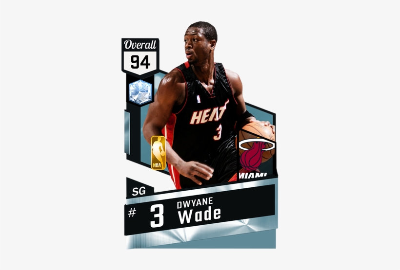 '06 Dwyane Wade Diamond Card - Reggie Miller Nba 2k17 - 325x475 PNG ...