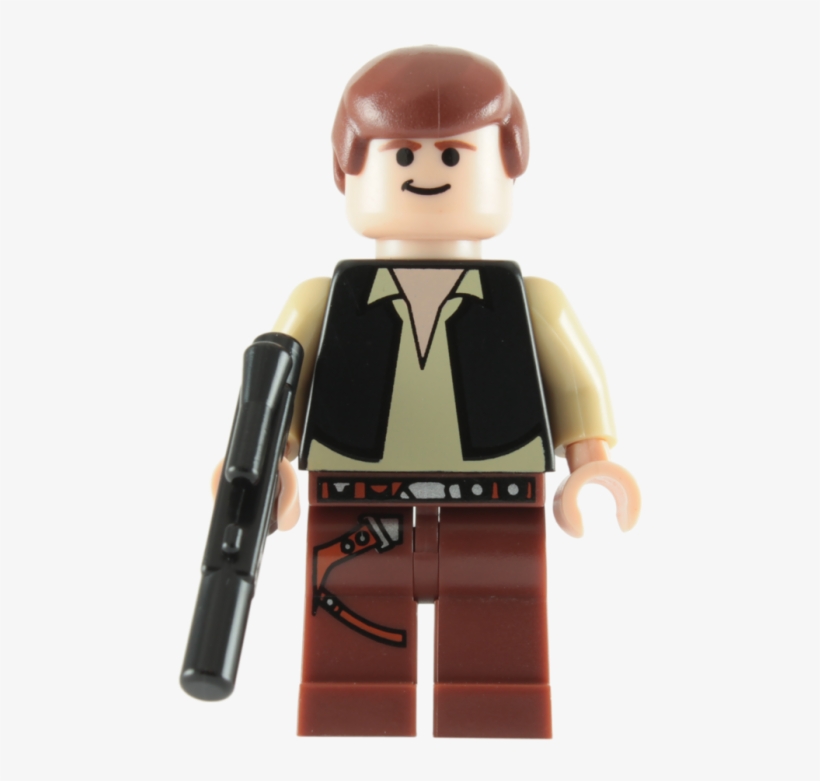 Lego Death Star Han Solo Minifigure With Blaster - Lego Star Wars Mini ...
