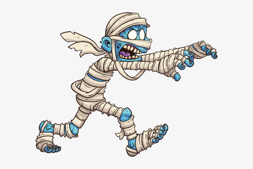 Mummy Cartoon - 590x470 PNG Download - PNGkit