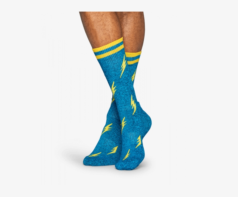 Offering A Vivid Lightning-bolt Pattern In Bright Colors, - Flash Happy ...