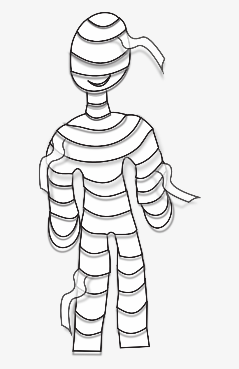 Clipartist - Transparent Background Mummy - 555x1306 PNG Download - PNGkit