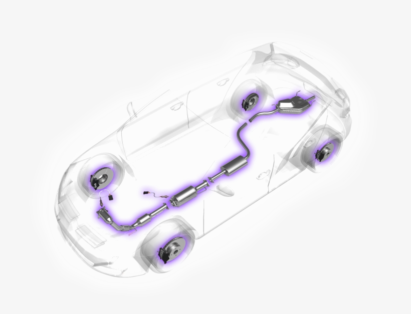 Transparent Car Purple Glow 2 - Illustration - 2282x1745 PNG Download ...