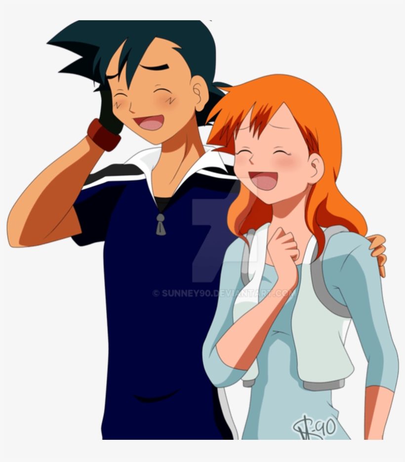 Ash And Misty 22 Years Old - Pokemon Ash Misty Boyfriend - 1368x855 PNG ...