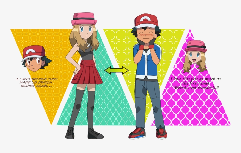 More - - Pokemon Xy Body Swap - 889x577 PNG Download - PNGkit