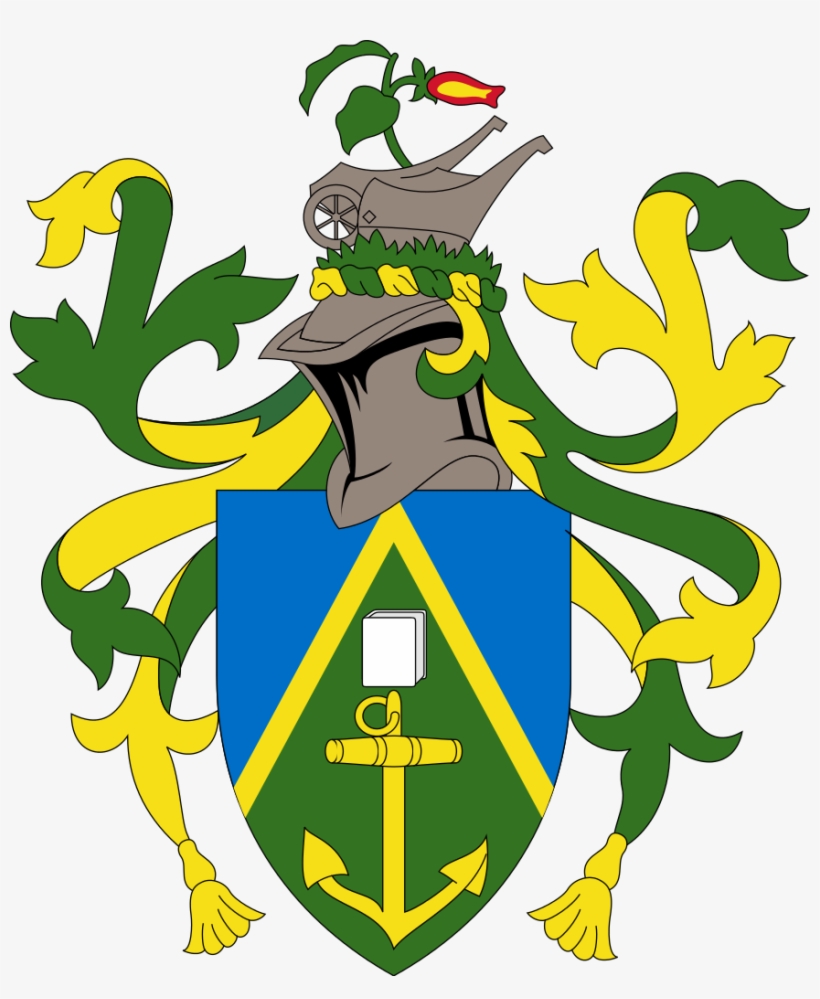 Flag Of Pitcairn Islands Coat Of Arms Of The Pitcairn - Pitcairn Coat ...