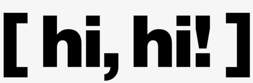 [ Hi ] - 1000x440 PNG Download - PNGkit