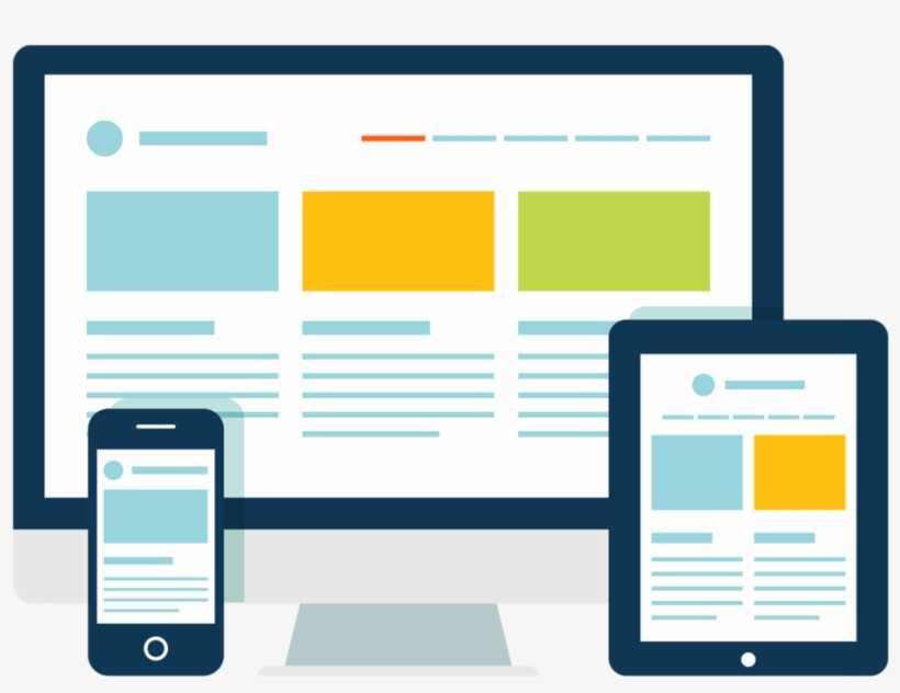 Mobile-optimization - Web Design Flat Png - 1000x725 PNG Download - PNGkit