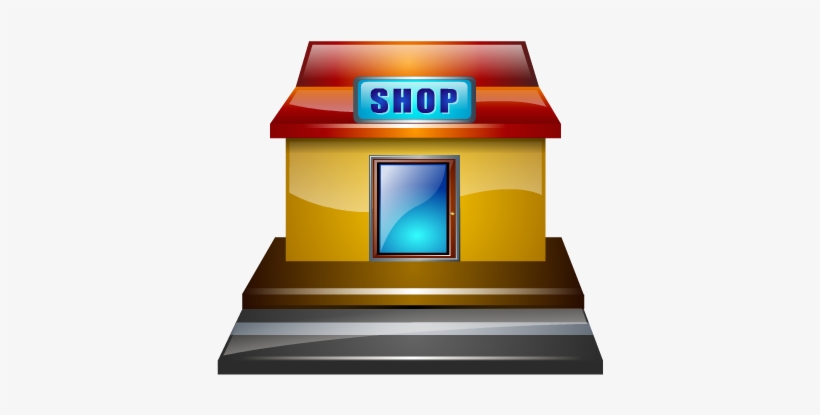 Detail Of Shop - Shop Building Icon Png - 400x400 PNG Download - PNGkit