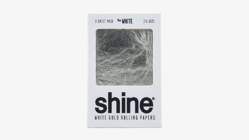 Shine 24k Gold Papers - Shine White Gold Rolling Papers - 500x500 PNG ...