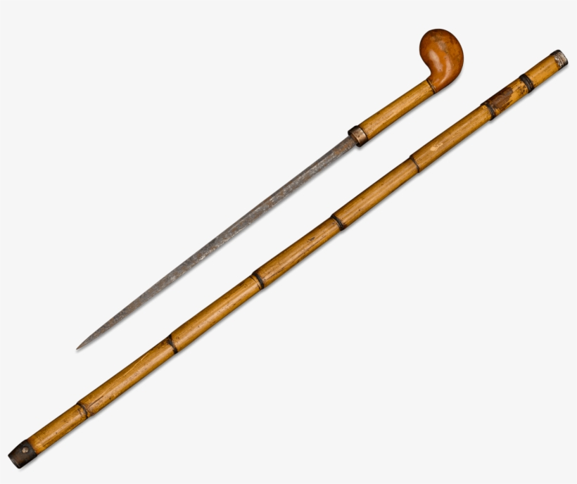 Antique Walking Sticks, Weapons Canes, Burl And Bamboo - Woodwind ...