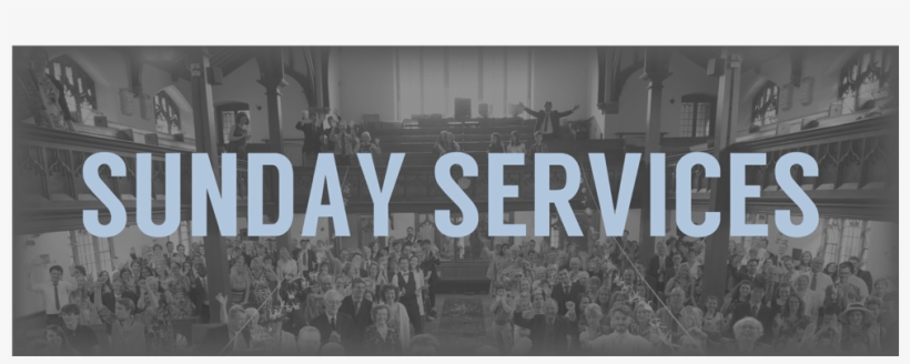 Sunday Service In Church - 1012x380 PNG Download - PNGkit