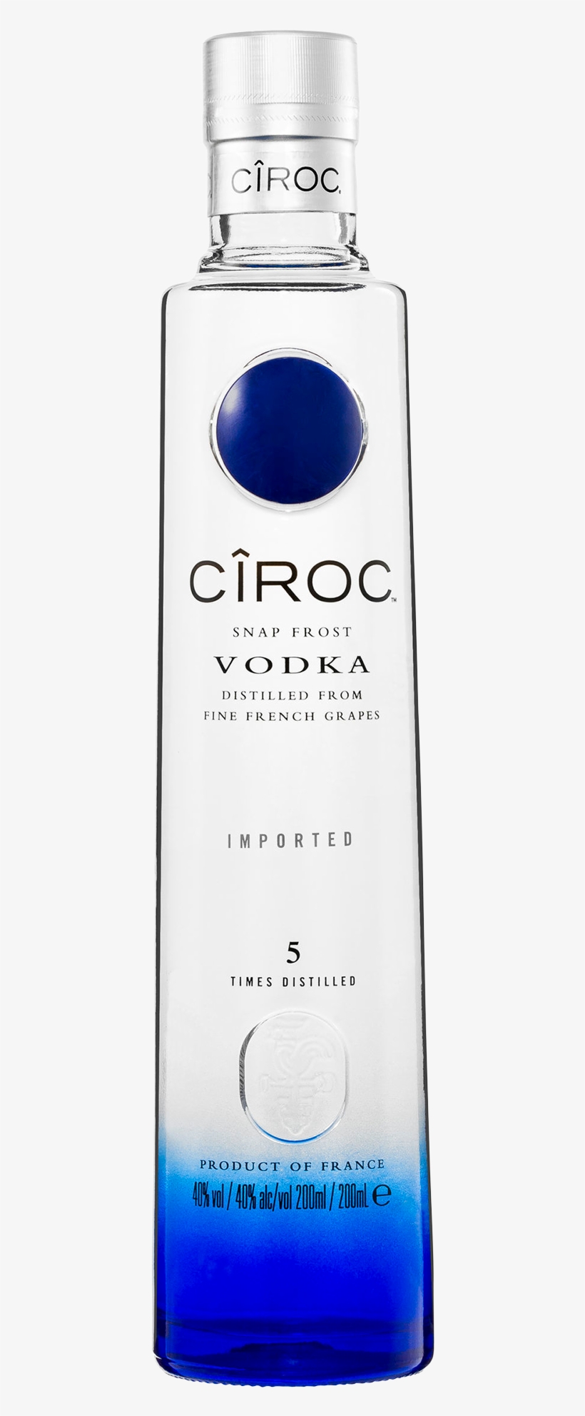 Download Transparent Cîroc Vodka 200ml - Ciroc - PNGkit