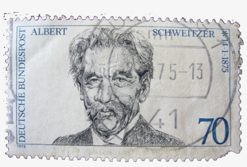 Schweitzer Stamp - Albert Schweitzer - 1988x1268 PNG Download - PNGkit