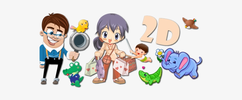 2d Animation - 607x358 PNG Download - PNGkit