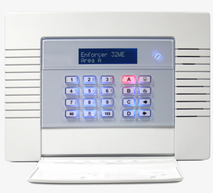 Intruder Alarm System - Pyronix Enforcer Control Panel - 2362x1905 PNG ...