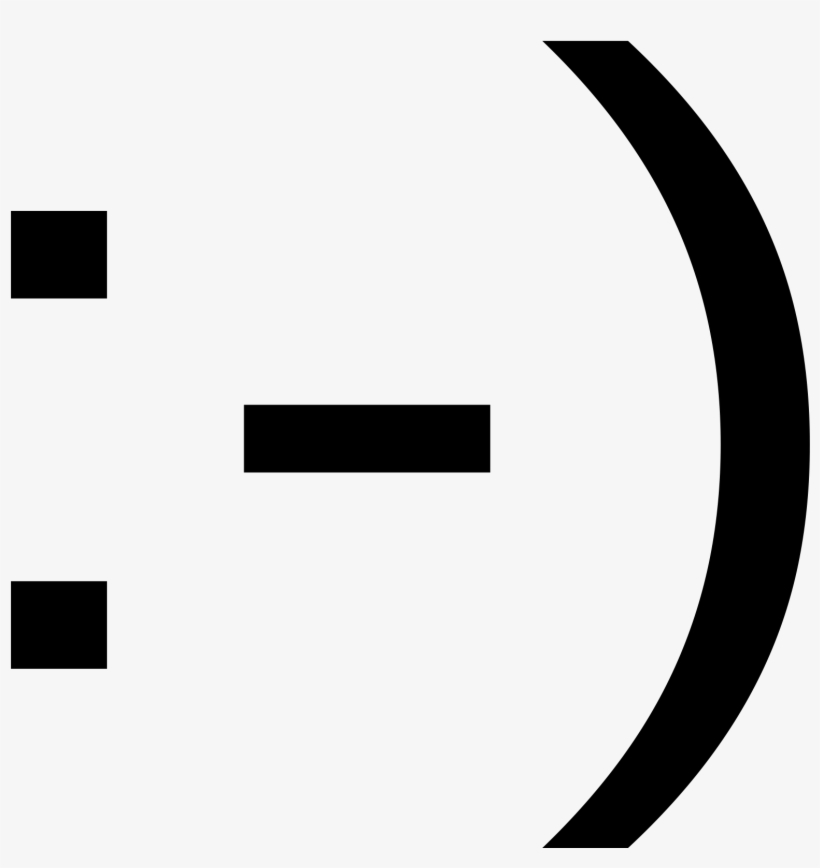 From Smiley Emoticon - -) Emoticon - 2000x2000 PNG Download - PNGkit