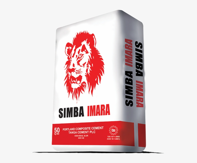 Cem - Simba Cement - 550x597 PNG Download - PNGkit