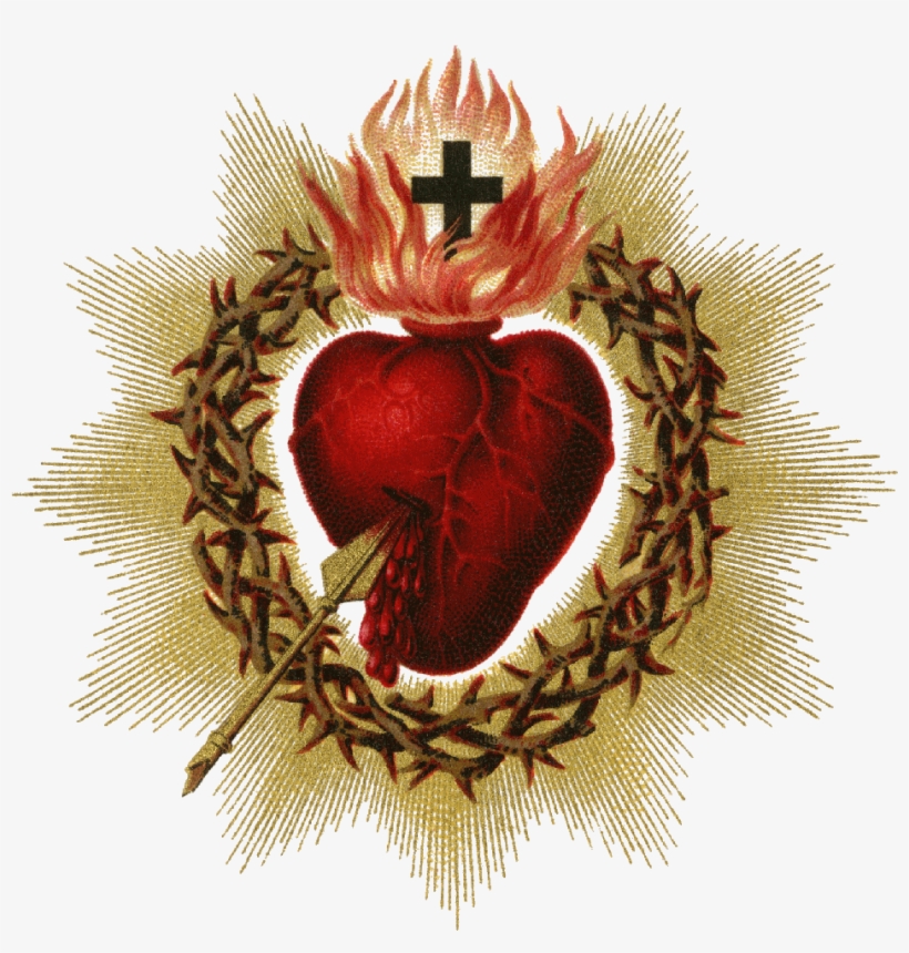 1000 X - Sacred Heart Of Jesus Png - 1000x1000 PNG Download - PNGkit