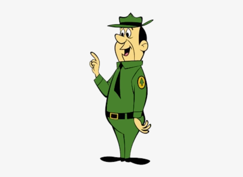 Ranger Smith From The Yogi Bear Show - Ranger Smith - 300x555 PNG ...