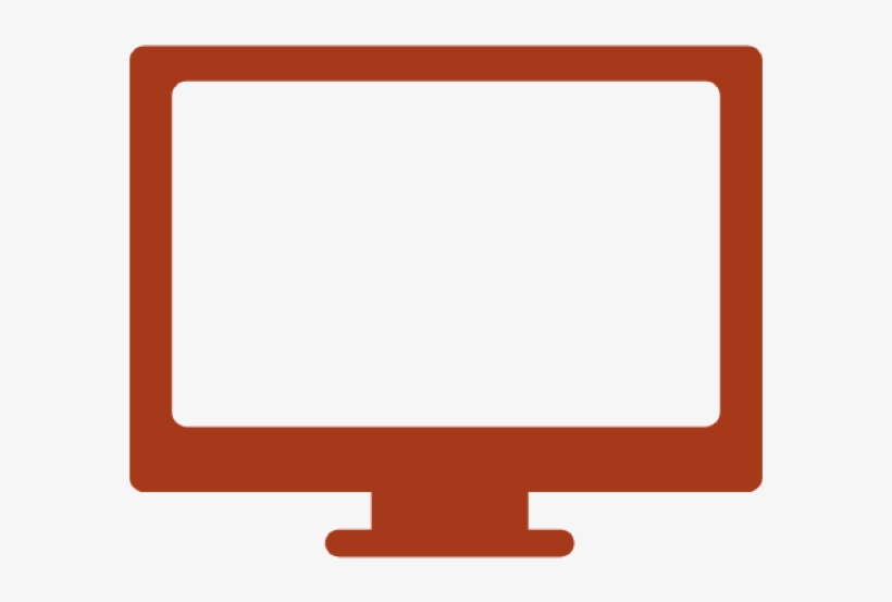 Orange Tv Icon - Television - 582x583 PNG Download - PNGkit
