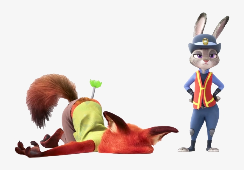 Disney Transparent Zootopia - Disney Zootopia Traffic Police Officer ...