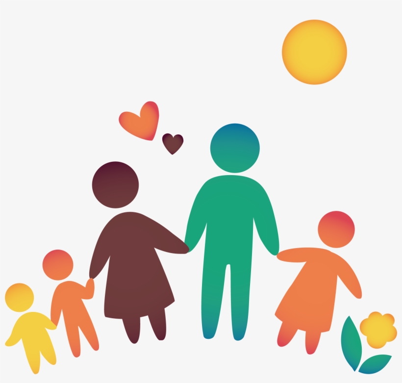 Drawing Family Cute - Cartoon Family - 1976x1788 PNG Download - PNGkit