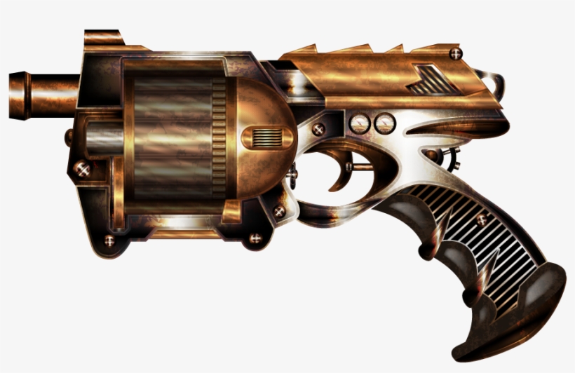 Rusty Steampunk Gun By Illustratorg On Deviantart Graphic - Steampunk ...