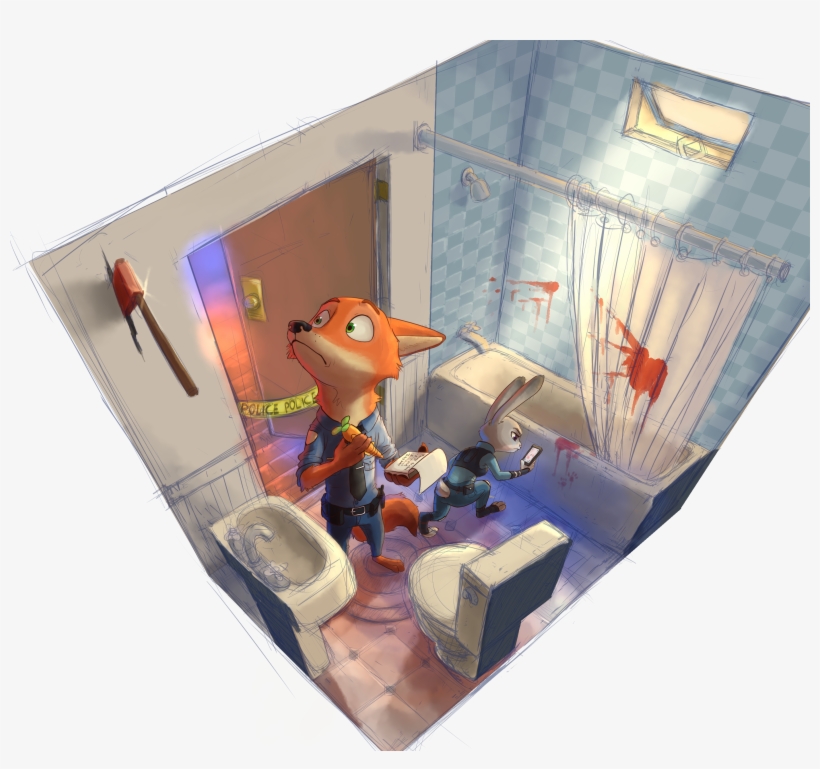 Crime Scene [art By Me] - Crime Scene Art - 2788x2480 PNG Download - PNGkit