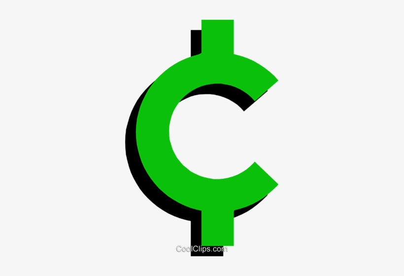 Cents Sign - Cent Sign Clipart - 311x480 PNG Download - PNGkit