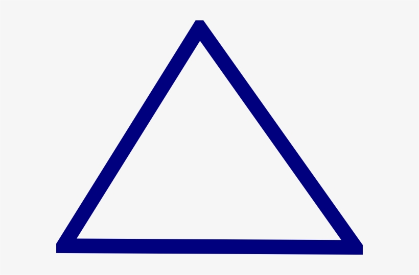 Vector Triangle Outline - Triangle Clip Art - 600x460 PNG Download - PNGkit