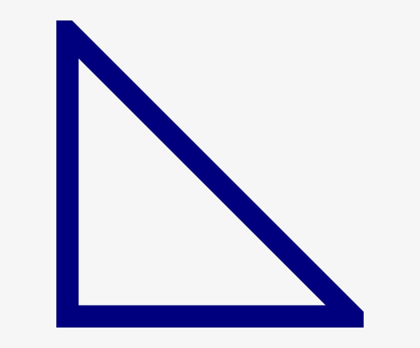 Triangle Clipart Right Triangle - 600x600 PNG Download - PNGkit