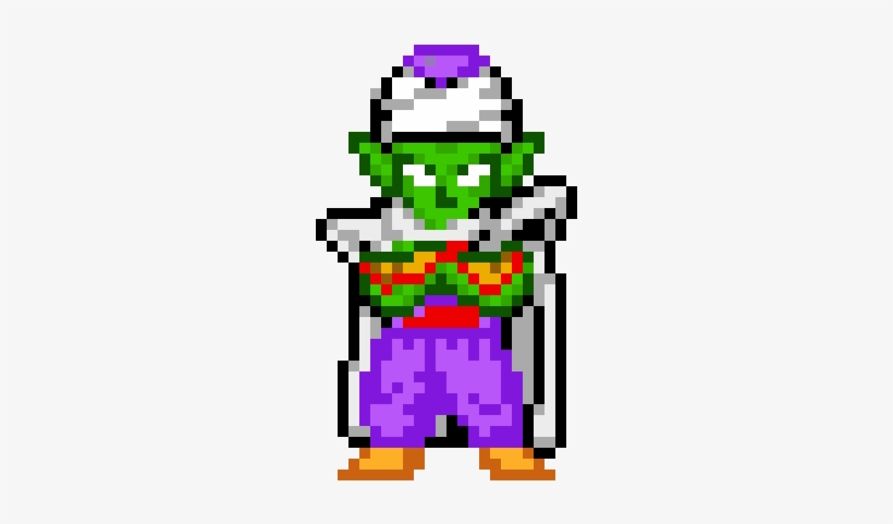 Piccolo - Pixel Art - 360x500 PNG Download - PNGkit