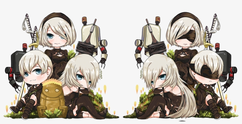 Nier: Automata - 1181x657 PNG Download - PNGkit