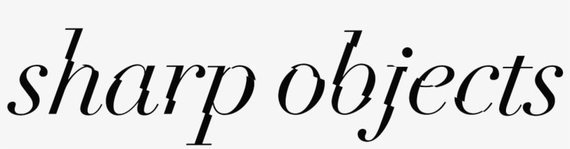 File - Sharp-objects - Sharp Objects Logo - 1396x300 PNG Download - PNGkit