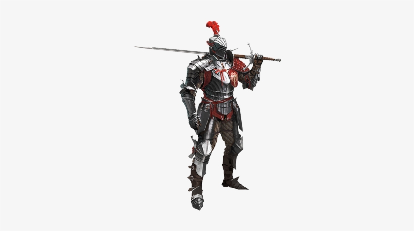Just " - Knight With Zweihander - 301x400 PNG Download - PNGkit