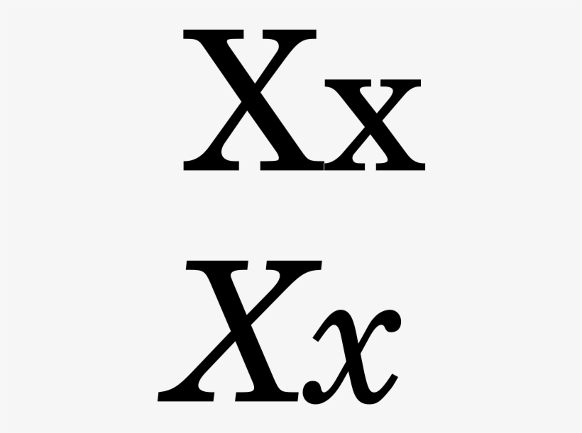 Alphabet Latin X - Letter X - 435x600 PNG Download - PNGkit