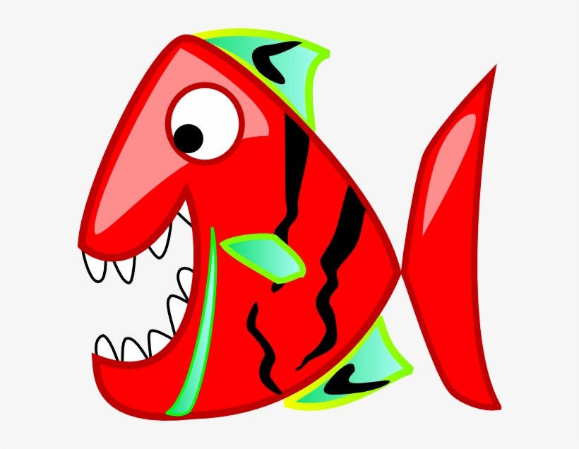 Clip Art At Clker Com Vector Online - Free Clipart Red Fish - 600x556 ...