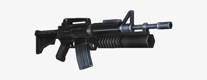 Bullet Transparent M16 - Assault Rifle - 548x238 PNG Download - PNGkit