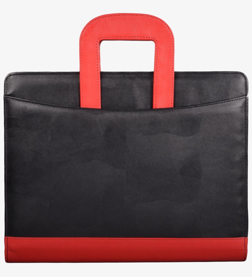 Coi Faux Leather Cheery Black And Red File Folder / - 1091x929 PNG ...