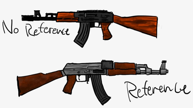 Today Am Draw Glorious Russian Engineering Kalashnikov - Russian Things ...