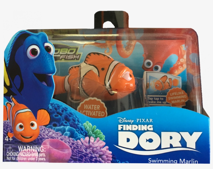 Swimming Marlin Robo Fish - Zuru Finding Dory-dory Toy - 1800x1345 PNG ...