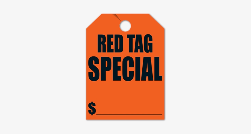 280 Mirror Hang Tags "red Tag Special" 50/pack - Red Tag Sale - 400x400 ...