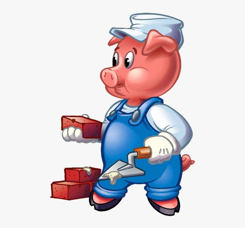 Pigs Cliparts - Three Little Pigs Pig - 507x719 PNG Download - PNGkit