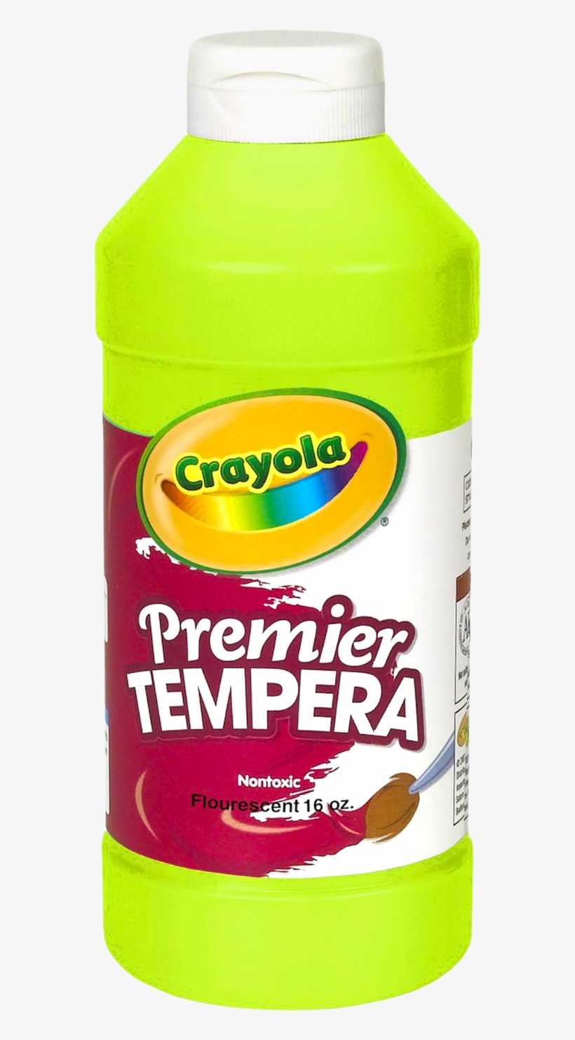 Crayola Premier Tempera Traditional Chartreuse Bottle - Crayola Artista ...
