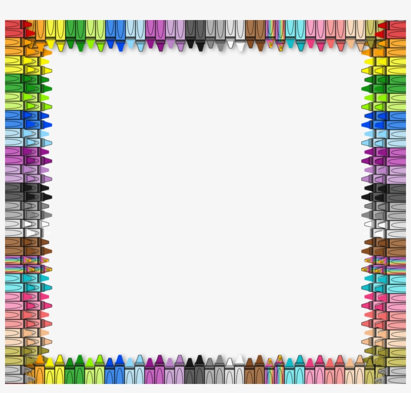 Crayon Clipart Border