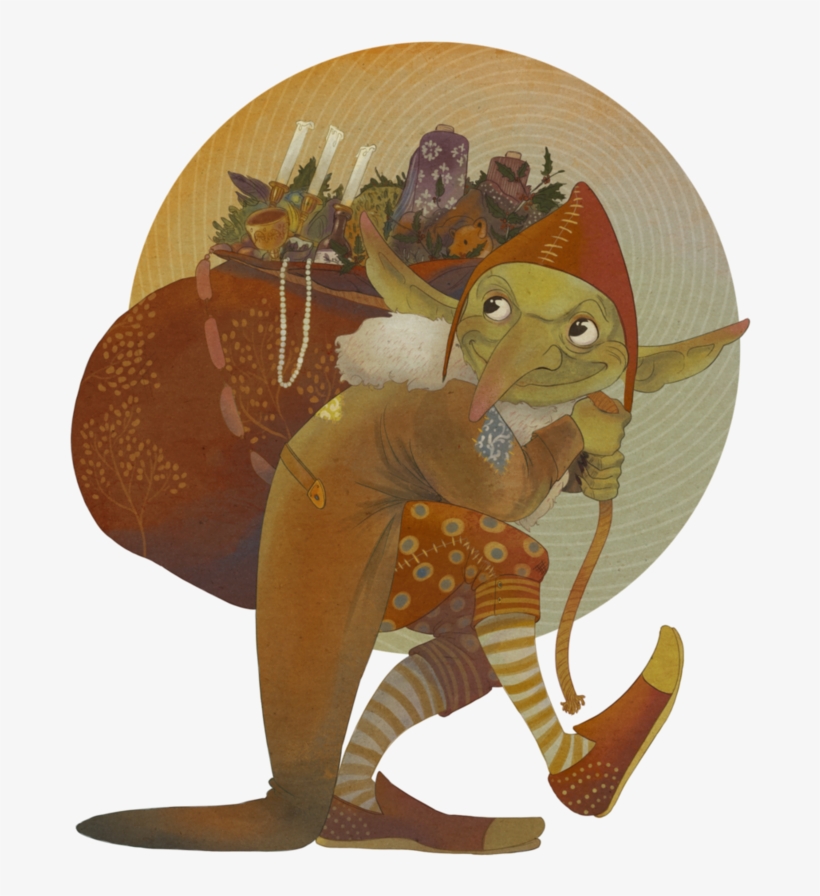 Christmas Goblin By Scandinavianlullaby - Christmas Day - 817x977 PNG ...