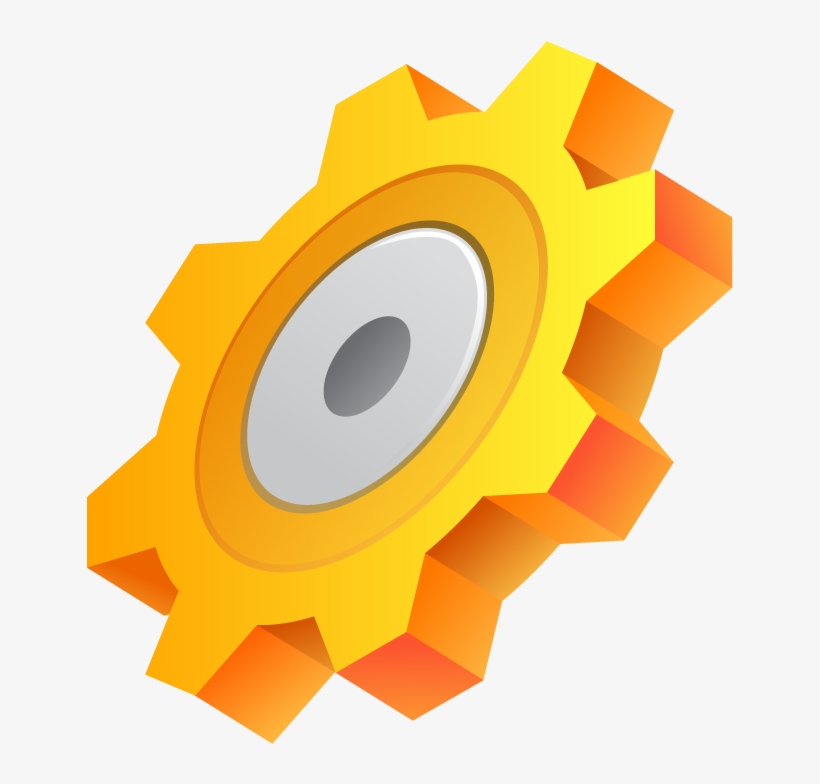 Download Transparent Gear-icon - Gold Settings Png Icon - PNGkit