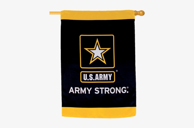 Army Star Logo Army Strong House Flag - Us Army Army Strong - 407x480 ...