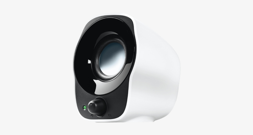 Logitech Z-120 Speakers - For Portable Use - 1.2w Rms - 652x560 PNG ...
